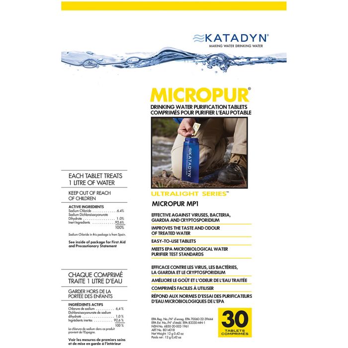 MICROPUR TABLETS – Nitro-Pak Preparedness Center