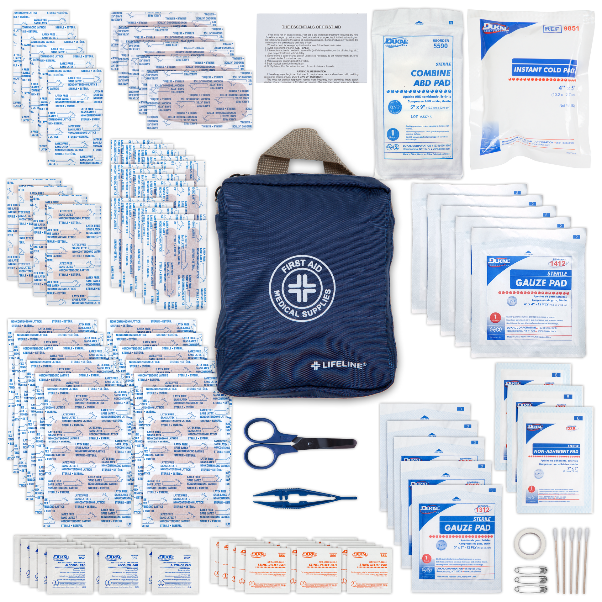 ESSENTIAL FIRST AID KIT 200 PC – Nitro-Pak Preparedness Center