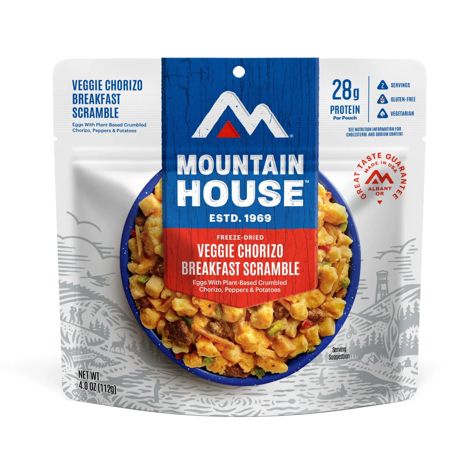 MOUNTAIN HOUSE VEGGIE CHORIZO BF SCRAMBLE – Nitro-Pak Preparedness Center