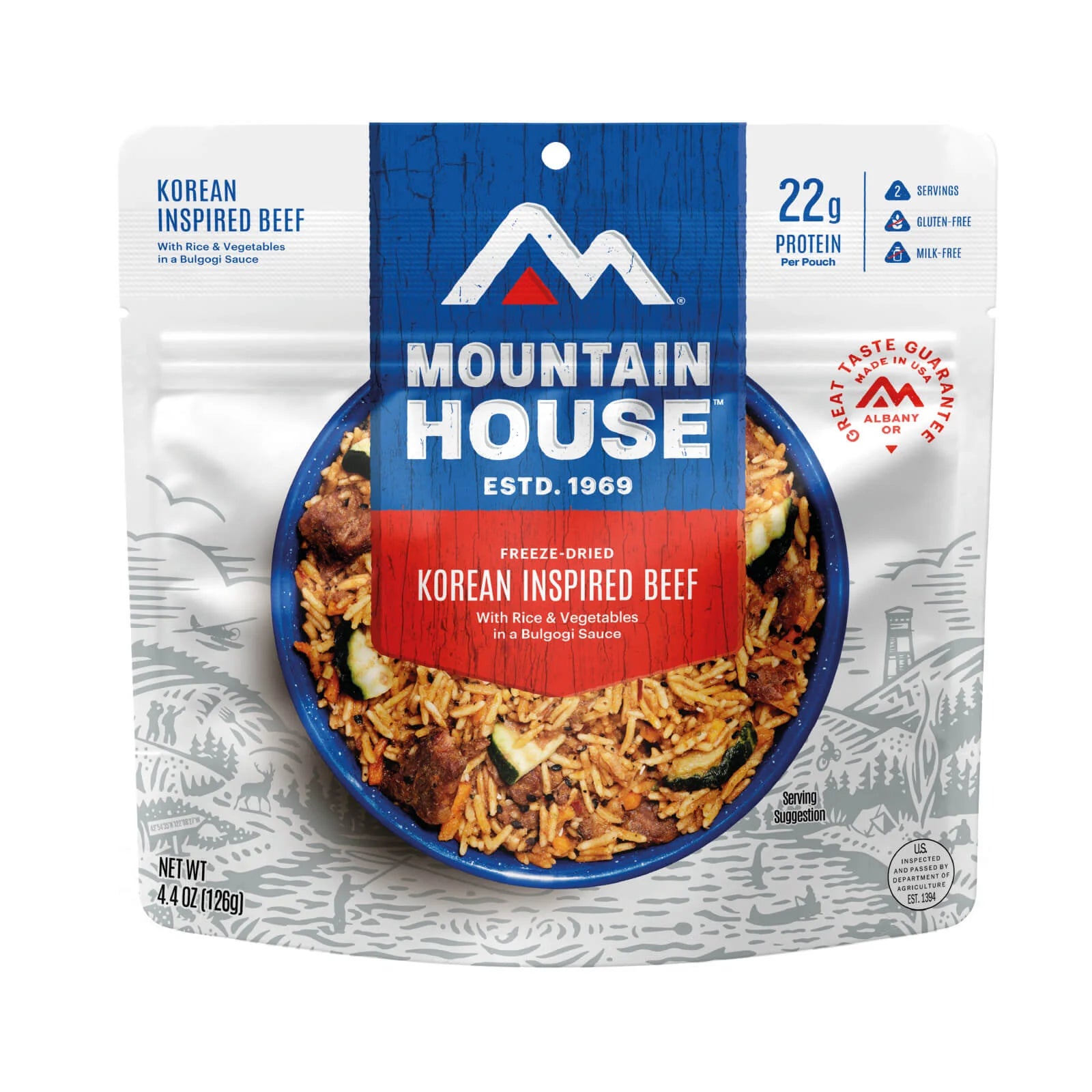 MOUNTAIN HOUSE KOREAN BEEF BULGOGI -GF – Nitro-Pak Preparedness Center