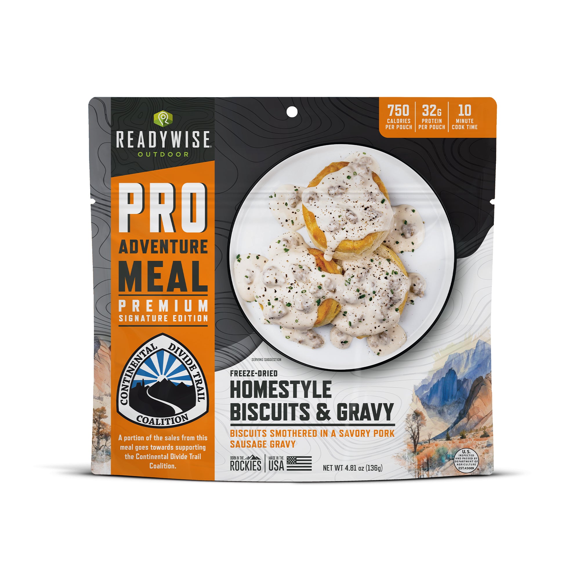 READY WISE PRO MEAL HOMESTYLE BISCUITS & GRAVY – Nitro-Pak Preparedness ...