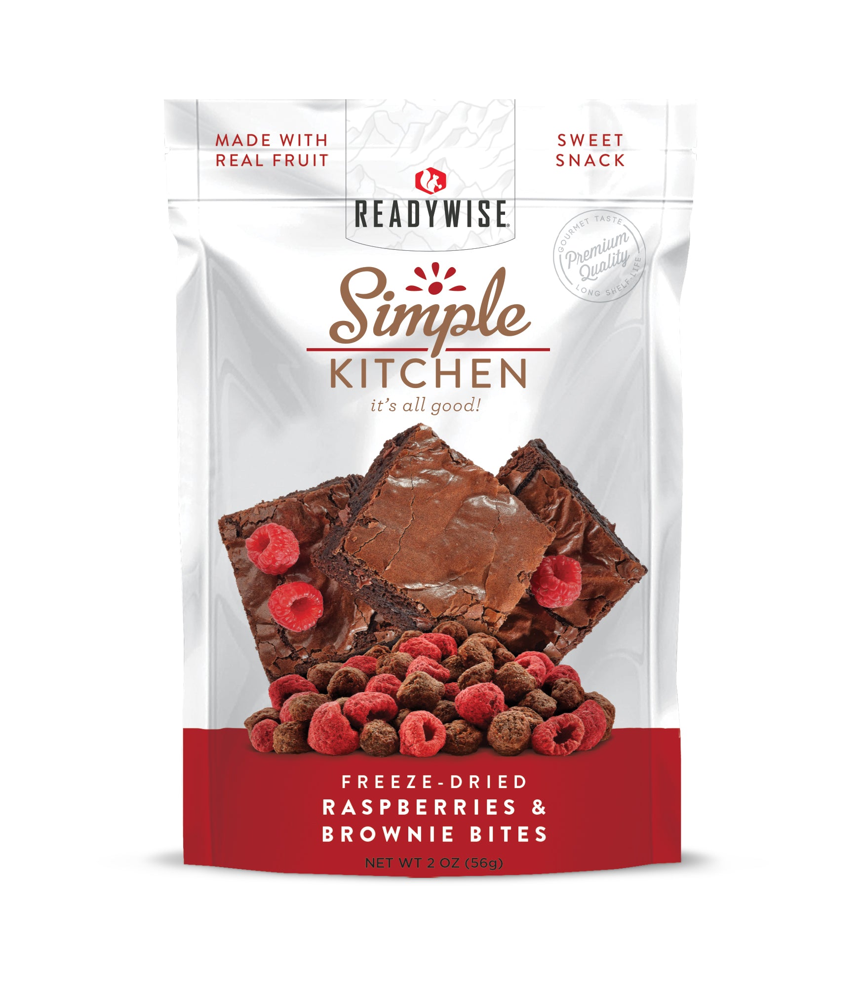 READY WISE RASPBERRY BROWNIE BITES – Nitro-Pak Preparedness Center